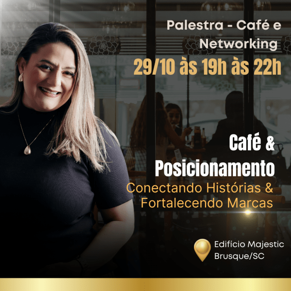 Café e Posicionamento em Brusque - Sympla