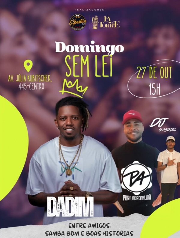 Domingo sem lei em Congonhas - Sympla