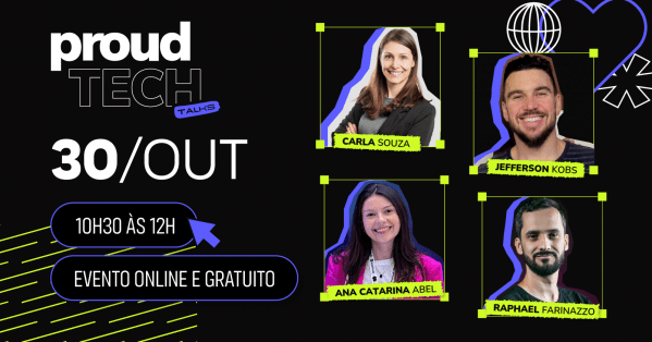 Proud Tech Talks: Edição Escola PM3 - online - Sympla