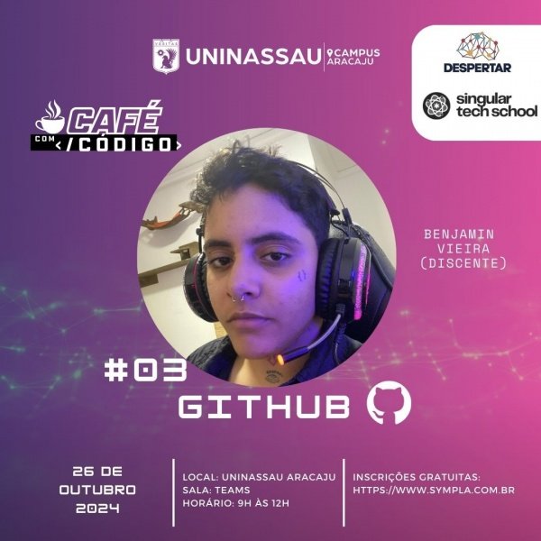 #03 café com código: GITHUB - online - Sympla