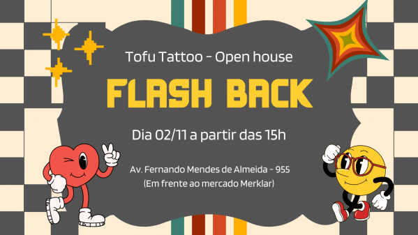 TOFU TATTOO - OPEN HOUSE RETRÔ em São Paulo - Sympla