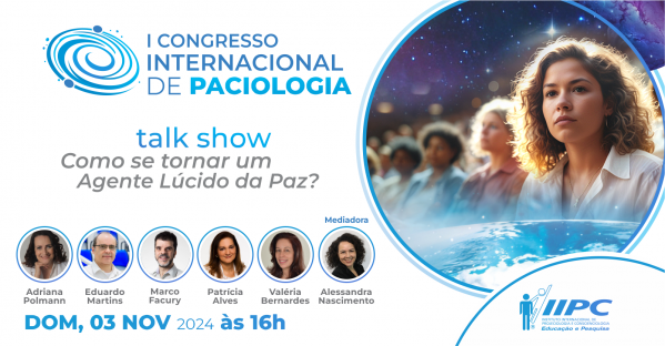 TALK SHOW- COMO SE TORNAR UM AGENTE LÚCIDO DA PAZ? - online - Sympla