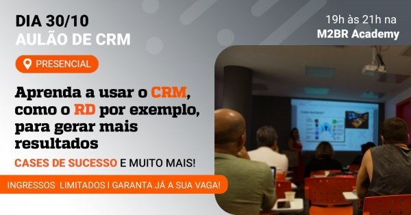 Aula aberta: Introdução ao CRM - Aprenda a usar o RD Station e + para ...
