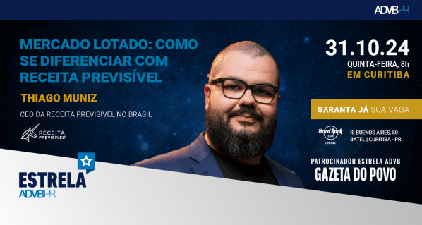 Estrela ADVB com Thiago Muniz em Curitiba - Sympla