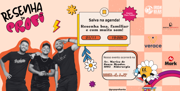 Resenha do Profi - 2ª Edição em Ouro Branco - Sympla