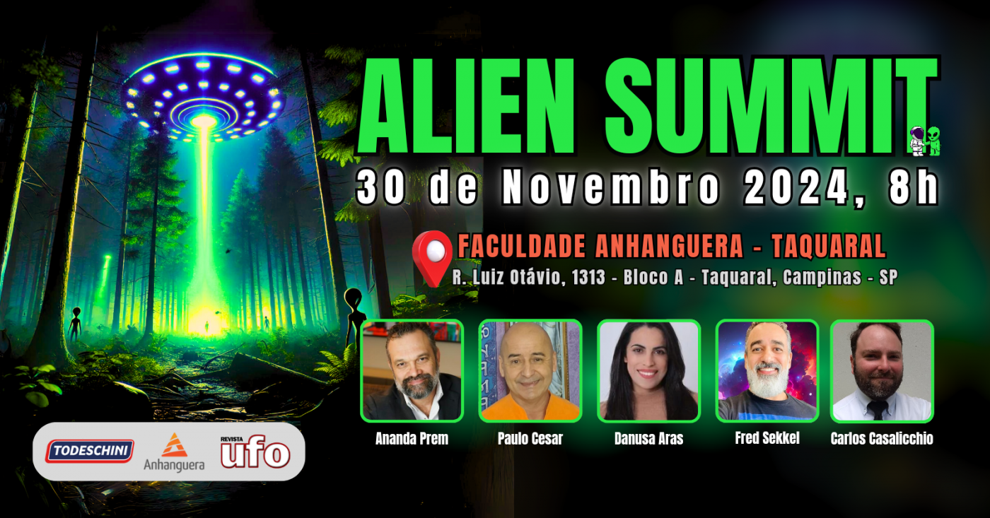 Alien Summit em Campinas - Sympla