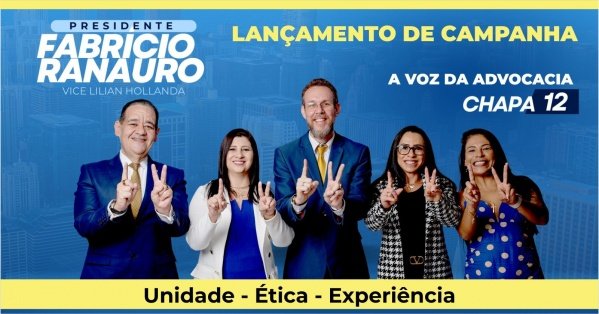 Lançamento da Campanha Chapa 12 Campo Grande RJ em Rio de Janeiro - Sympla