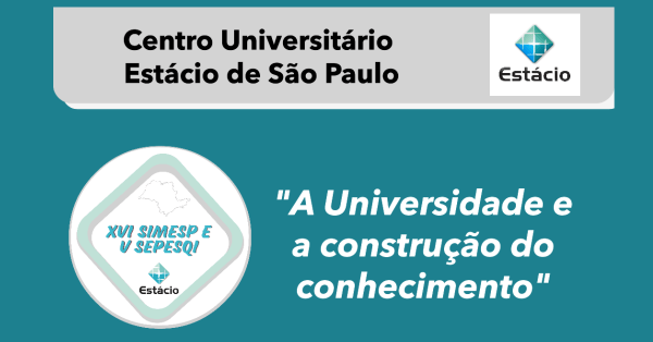 XVI SIMESP e V SEPESQI - Estácio de São Paulo - online - Sympla