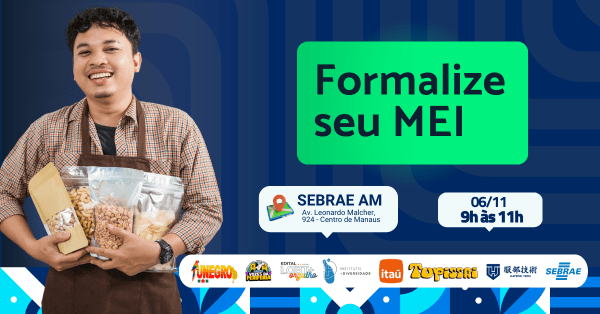 [Presencial] Formalize seu MEI em Manaus - Sympla