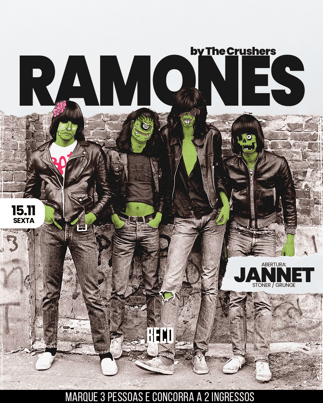 15.11 . Sex . especial RAMONES - Sympla