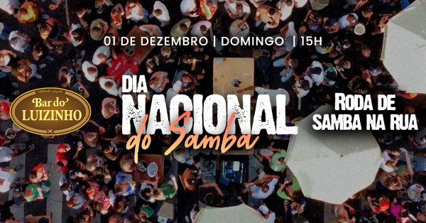 Samba na Rua Dia nacional do Samba em Caxias do Sul - Sympla