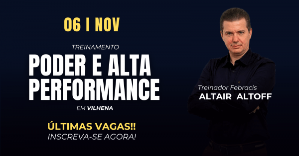 Treinamento Poder e Alta Performance em Vilhena - Sympla