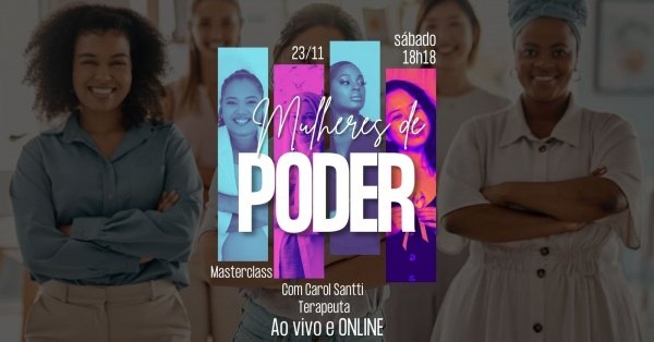 Masterclass Mulheres de Poder - online - Sympla