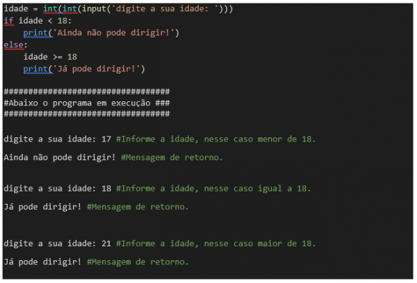 Estruturas Condicionais 3 - Curso de Algoritmos pt.2 - online - Sympla