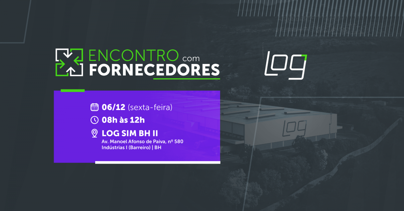 5º Encontro com Fornecedores Log em Belo Horizonte - Sympla
