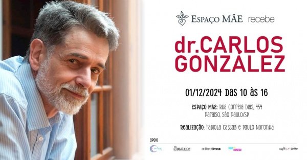 Espaço Mãe recebe Dr CARLOS GONZALEZ em São Paulo - Sympla