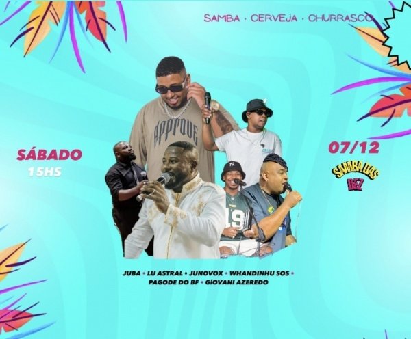 Samba Das Dez em Sapucaia do Sul - Sympla