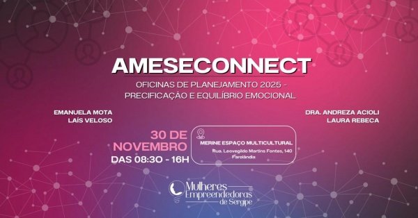 AMESE CONNECT em Aracaju - Sympla