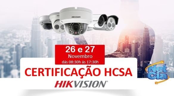 CERTIFICAÇÃO HCSA HIKVISION em Campo Grande - Sympla