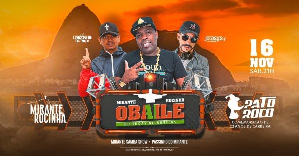 Mirante Rocinha - O Baile em Rio de Janeiro - Sympla