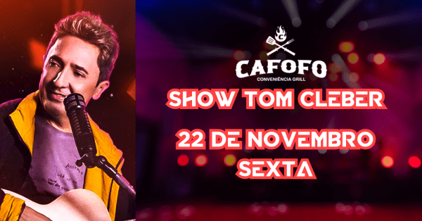 Show Tom Cleber em Barra do Corda - Sympla
