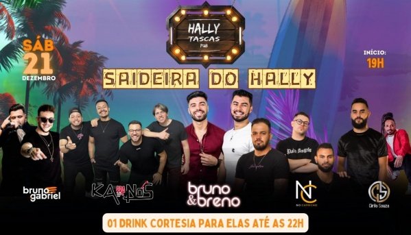 SAIDEIRA DO HALLY em Carlos Barbosa - Sympla