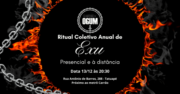 Ritual Coletivo Anual de Exu em São Paulo - Sympla