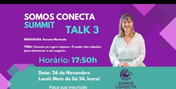 Somos Conecta Summit em Niterói - Sympla