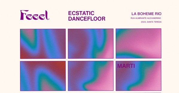 FEEEL ecstatic dancefloor I 07.12 em Rio de Janeiro - Sympla