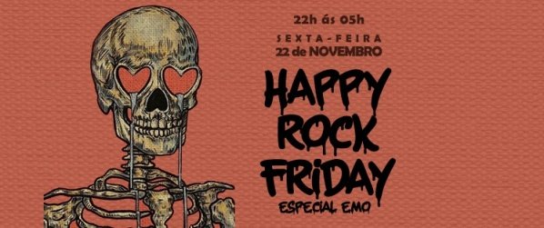 HAPPY ROCK FRIDAY em Santo André - Sympla