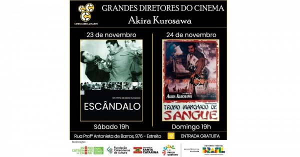 Escândalo (1950) e Trono Manchado de Sangue (1957) - Akira Kurosawa - Cineclube Camarim em ...