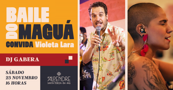 Baile do Maguá convida Violeta Lara + DJ Fael em Belo Horizonte - Sympla