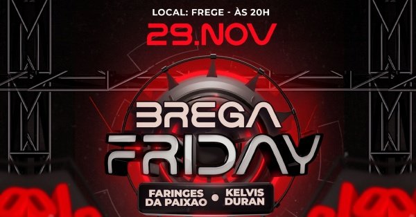 BREGA FRIDAY em Recife - Sympla
