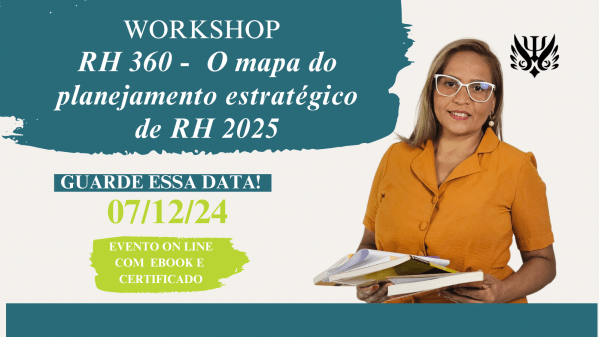 Workshop RH 360 : O mapa do Planejamento Estratégico de RH - online ...