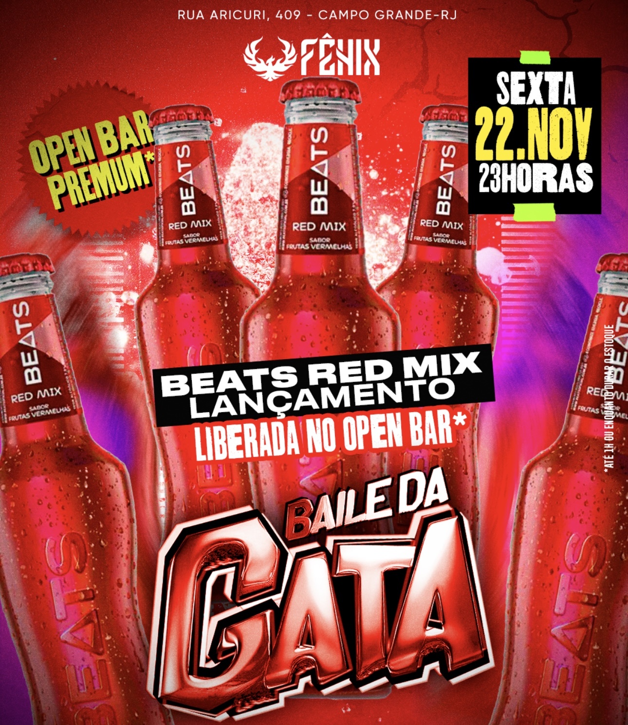 BAILE DA GATA | REDMIX (OPEN BAR PREMIUM c/ SKOL BEATS REDMIX) Nessa ...
