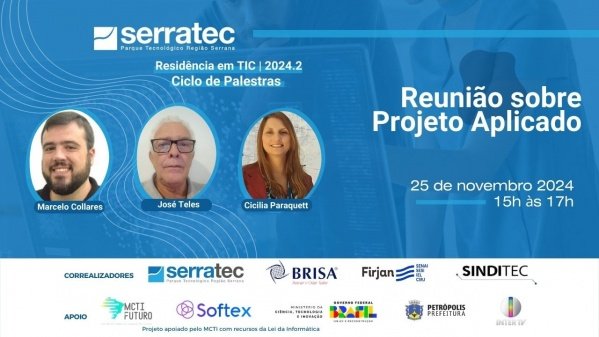 Reunião sobre Projeto Aplicado | Serratec e FEST - online - Sympla