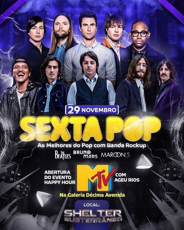 Especial Sexta Pop em Porto Velho - Sympla
