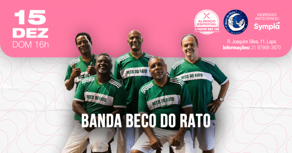 Banda Beco do Rato em Rio de Janeiro - Sympla