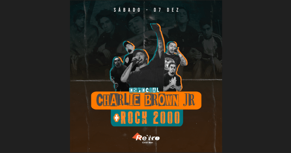ROCK 2000+ CHARLIE BROWN COVER com a banda 100% Charlie Brown - Sucesso ...