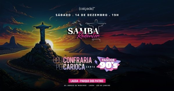 SAMBA REDENTOR ( PENÚLTIMO) ---- VIBE SURREAL @CONFRARIA CARIOCA ...