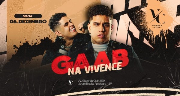 GAAB NA VIVENCE em Americana - Sympla