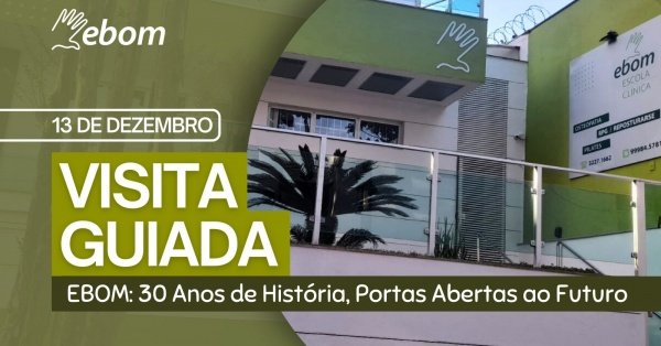 Visita Guiada - EBOM 30 ANOS em Belo Horizonte - Sympla