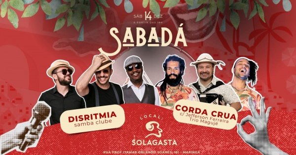 SABADÁ em Maringá - Sympla