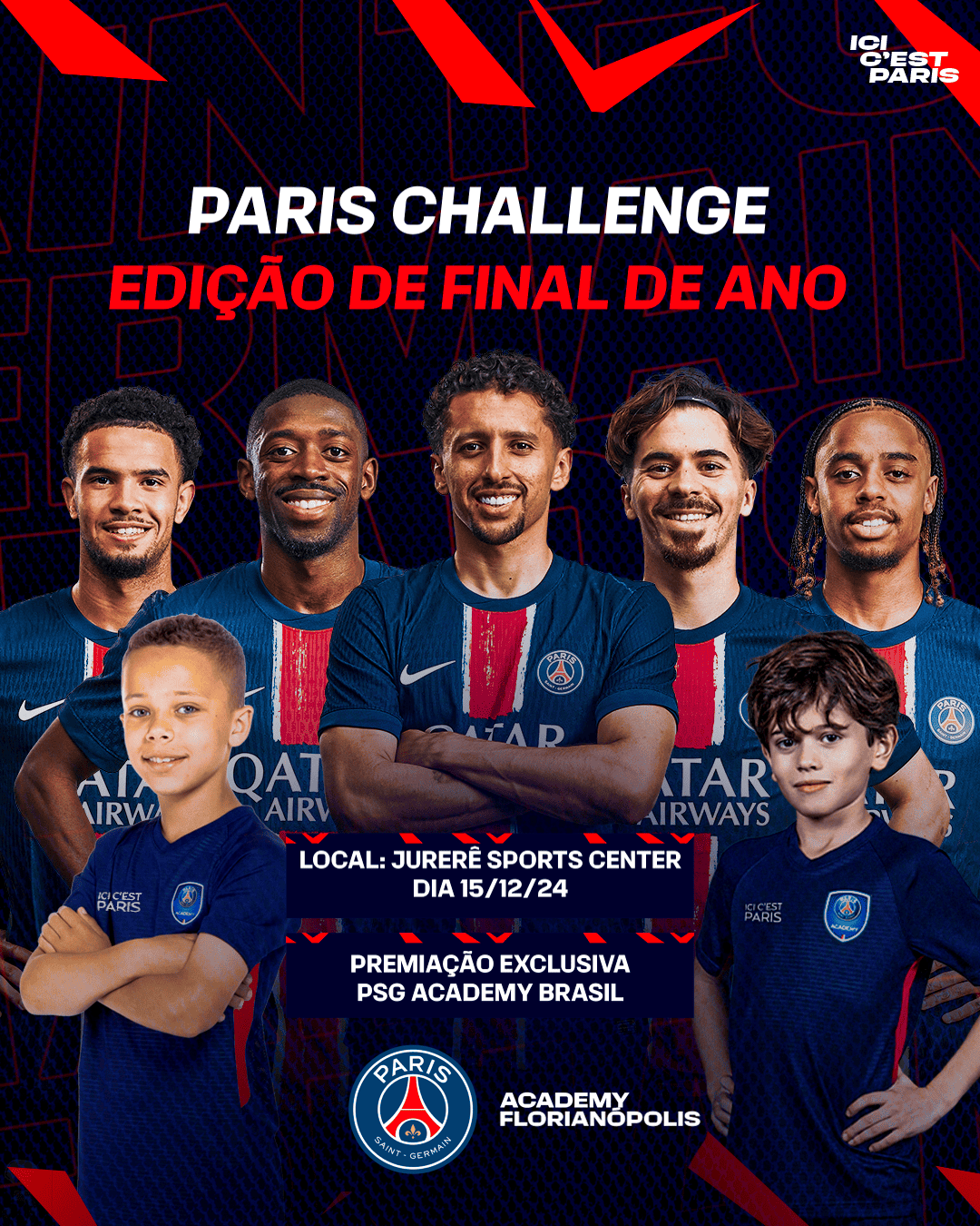 PARIS CHALLENGE FINAL DE ANO - 3ª edição 2024 em Florianópolis - Sympla