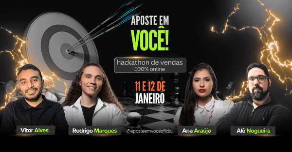 Aposte em você (Hackathon 100% online) - online - Sympla