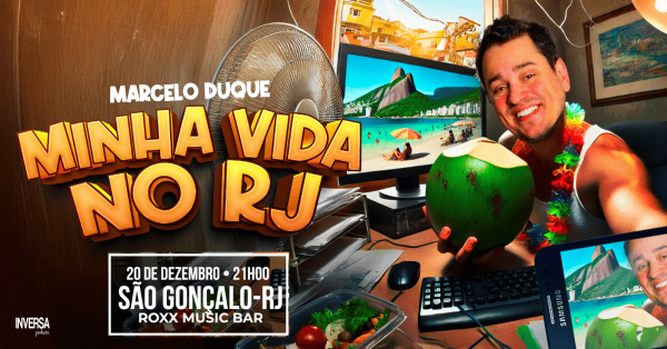 MARCELO DUQUE em SÃO GONÇALO show de STAND UP COMEDY em São Gonçalo ...