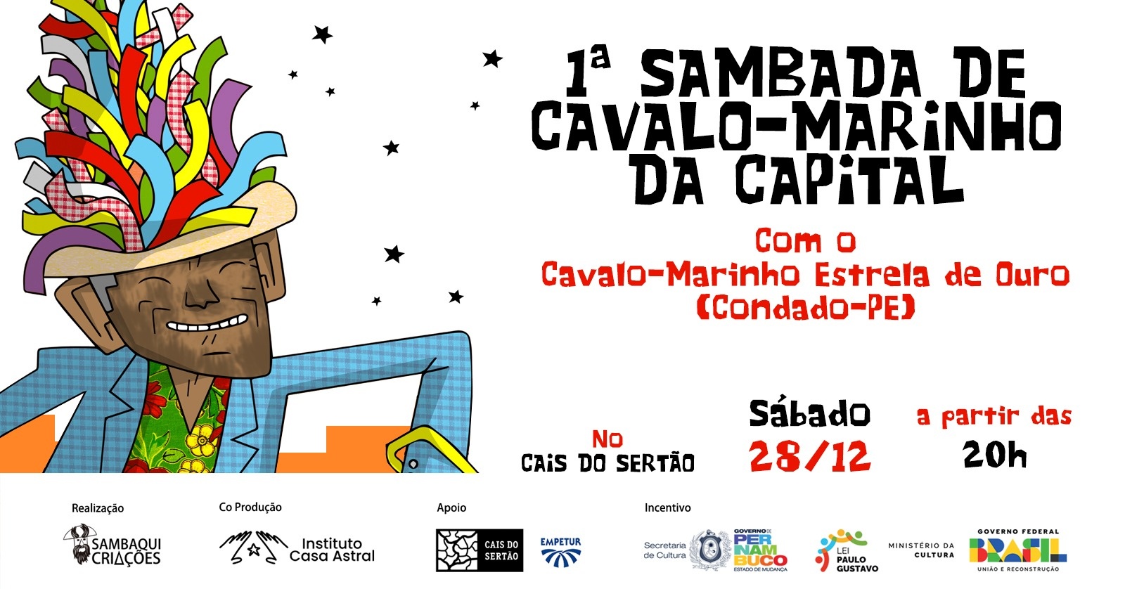 SAMBADA DE CAVALO MARINHO DA CAPITAL em Recife - Sympla