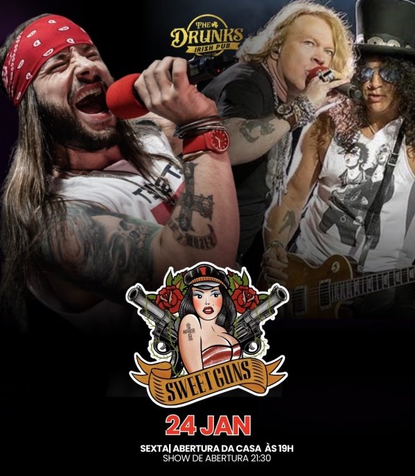 ESPECIAL GUNS N ROSES -SWEET GUNS em Rio de Janeiro - Sympla