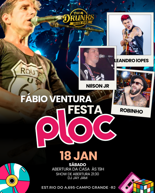 FESTA PLOC 80 em Rio de Janeiro - Sympla