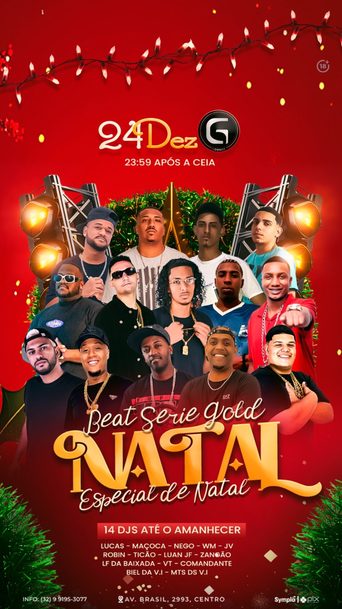 NATAL SÉRIE GOLD | TERÇA-FEIRA APÓS A CEIA em Juiz de Fora - Sympla